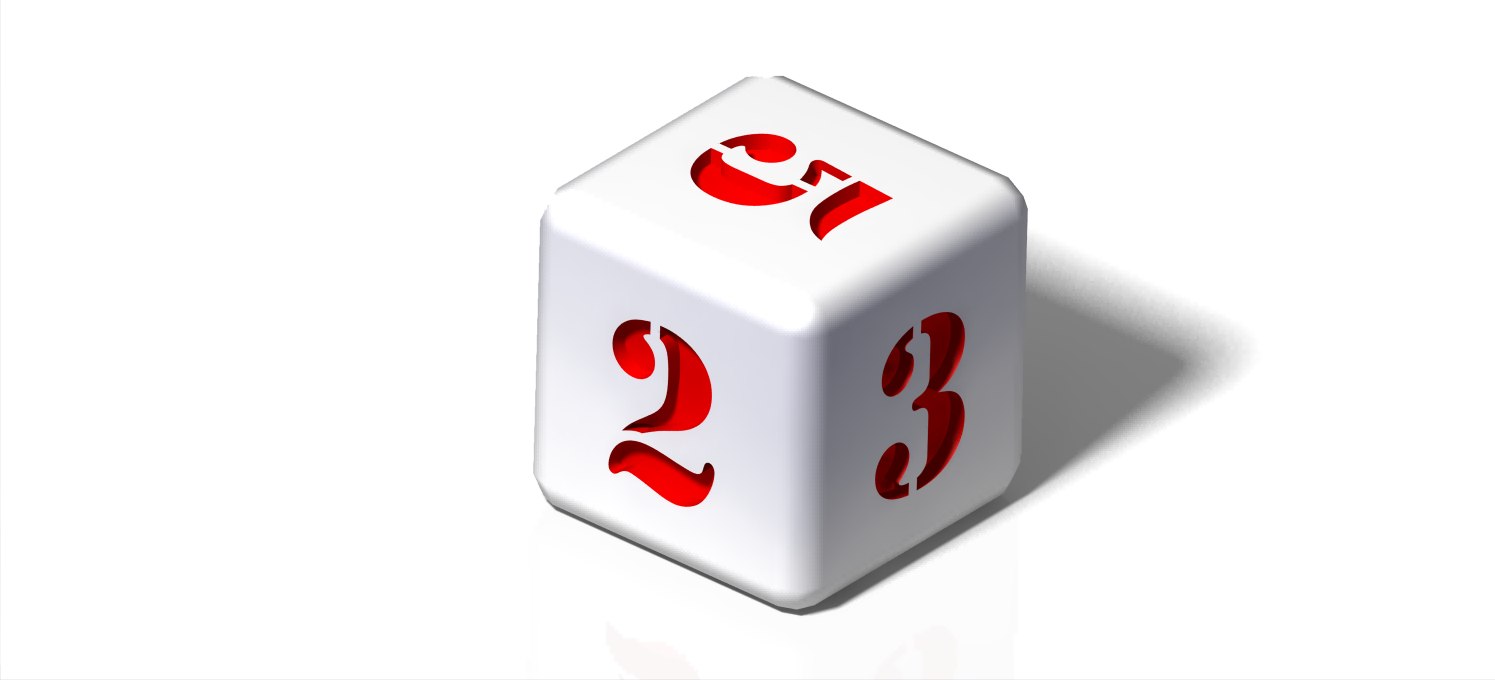 3D numeric dice - TurboSquid 1539511