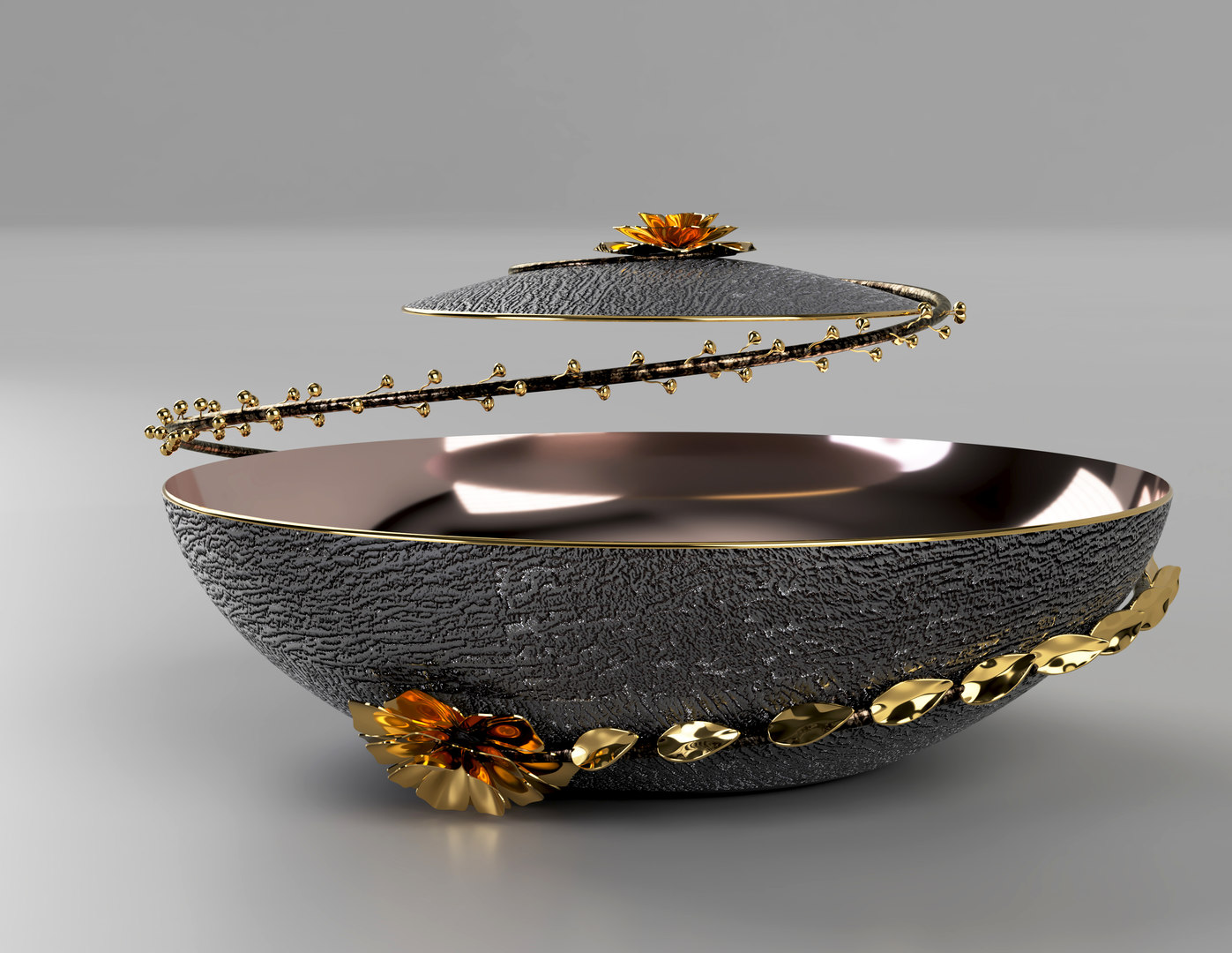3D bowl designed fruit model - TurboSquid 1539672