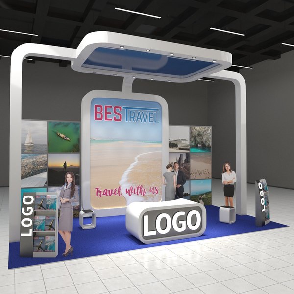 Exhibition 3D Models for Download | TurboSquid