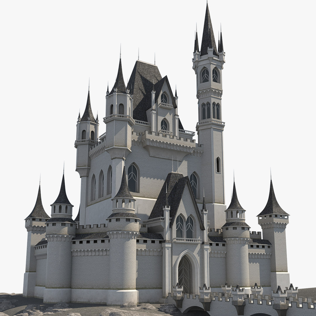 Medieval castle 3D - TurboSquid 1539586