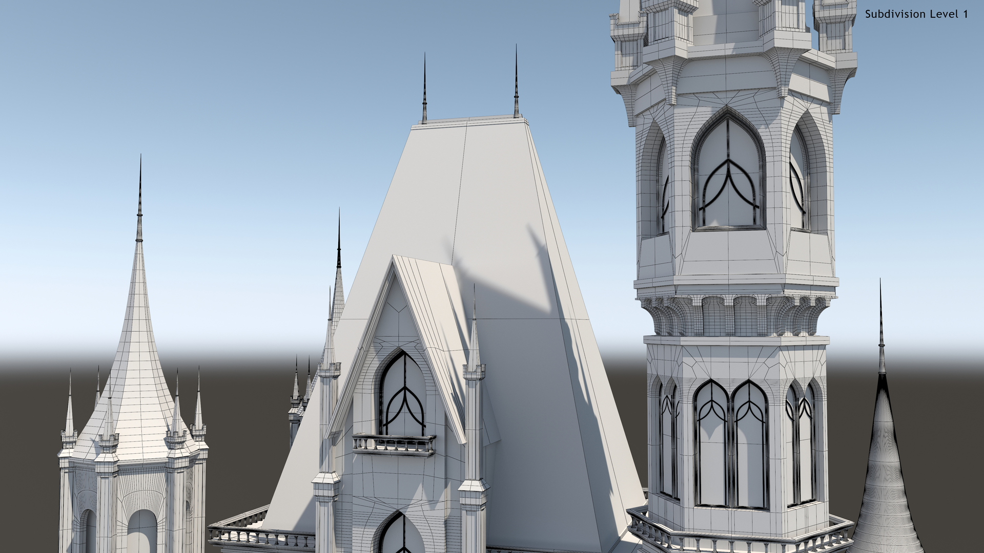 Castelo medieval Modelo 3D - TurboSquid 1539586