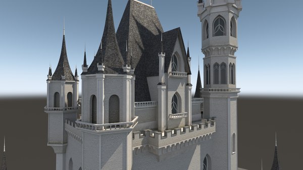 Castelo medieval Modelo 3D - TurboSquid 1539586