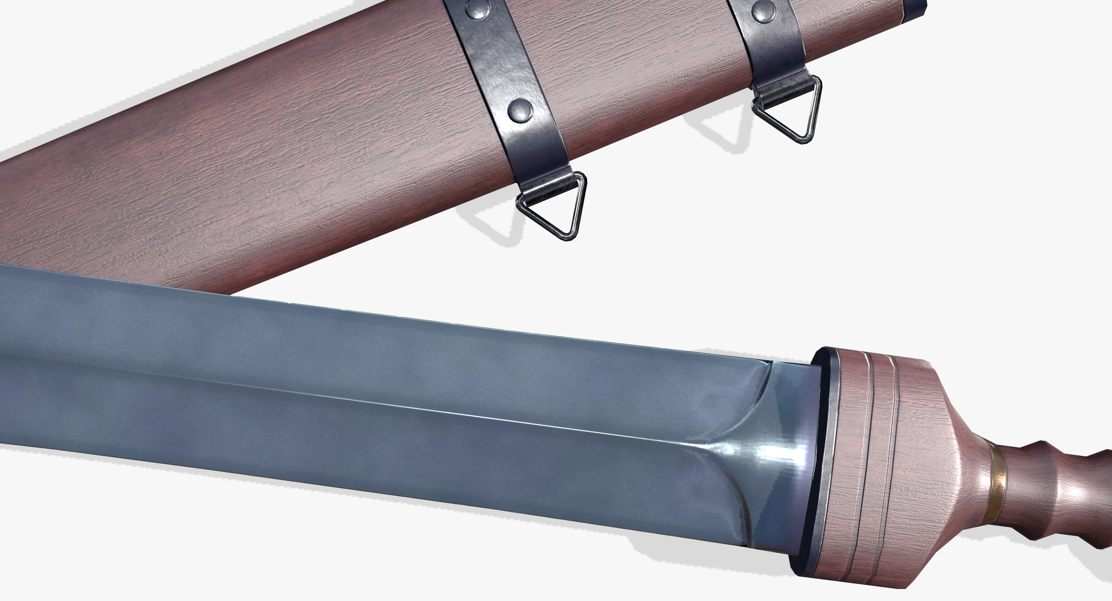 Roman legion weapon rack 3D - TurboSquid 1539665