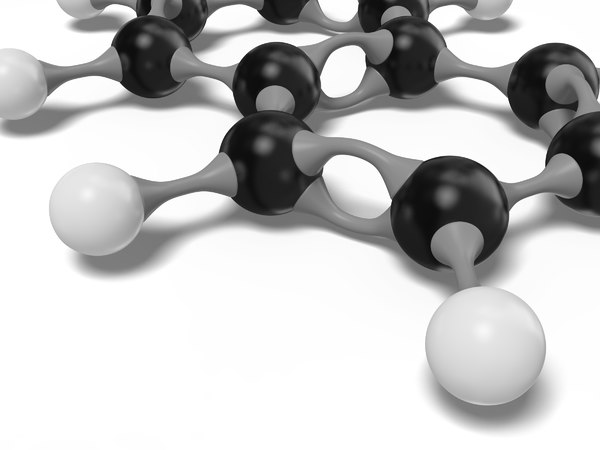 Naphthalene molecule c10h8 modeled 3D - TurboSquid 1539683
