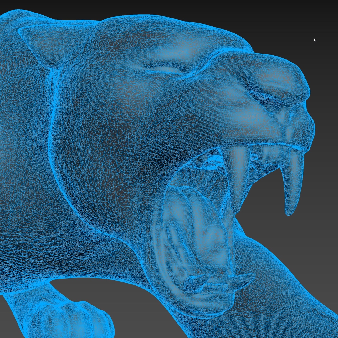 Sculpt puma printing 3D model - TurboSquid 1539756