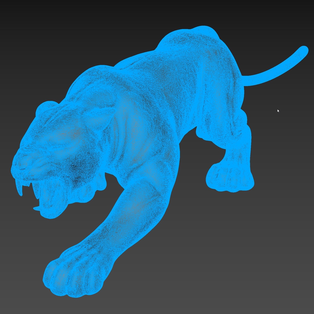 Sculpt puma printing 3D model - TurboSquid 1539756