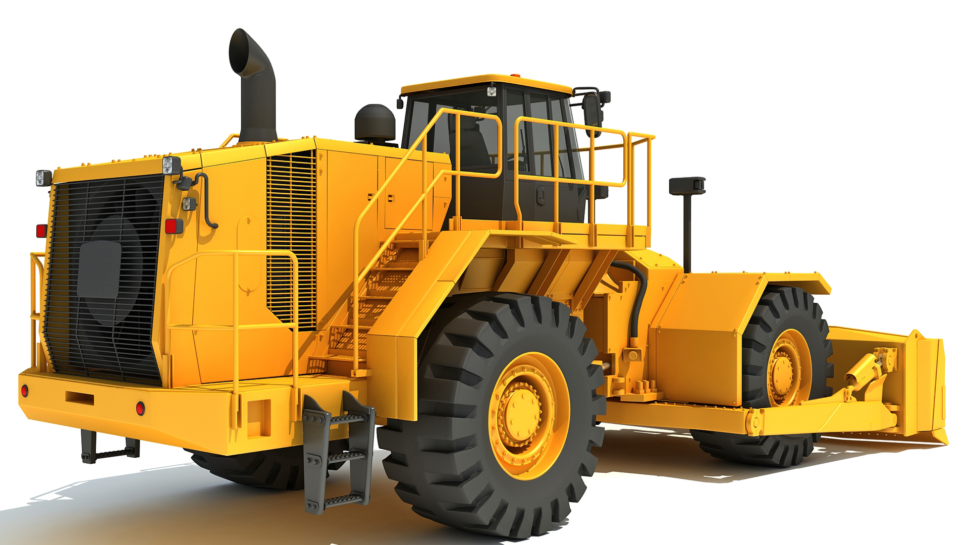 Wheel dozer 3D model - TurboSquid 1539860