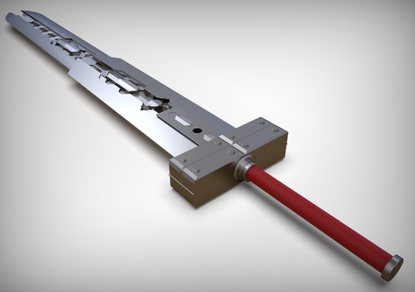 3D sword fusion center model - TurboSquid 1539874