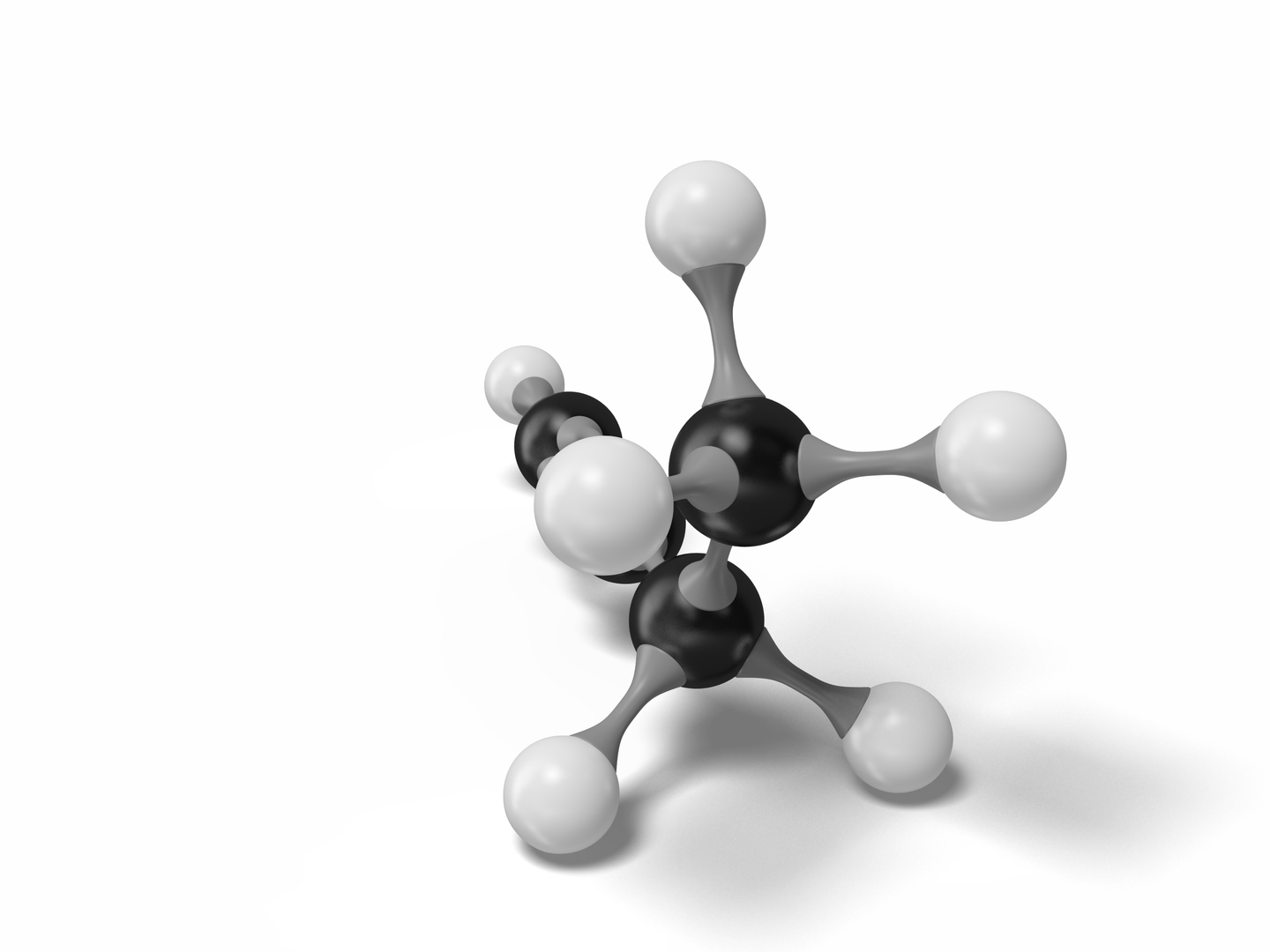 Modello 3D Butino 3D Modello molecolare C4H6 - TurboSquid 1540026