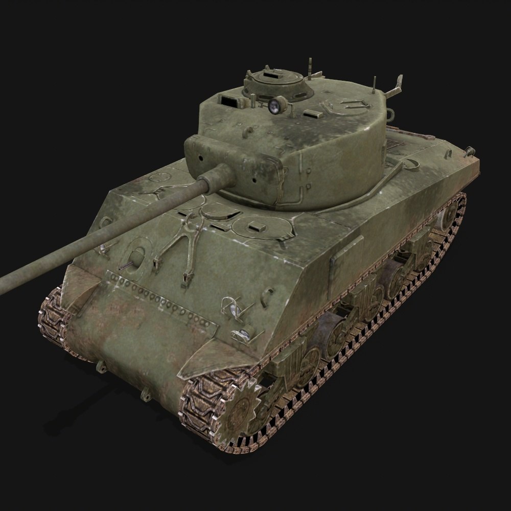 Sherman tank 3D model - TurboSquid 1540169