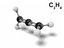 Propadiene molecule c3h4 3D model - TurboSquid 1540049