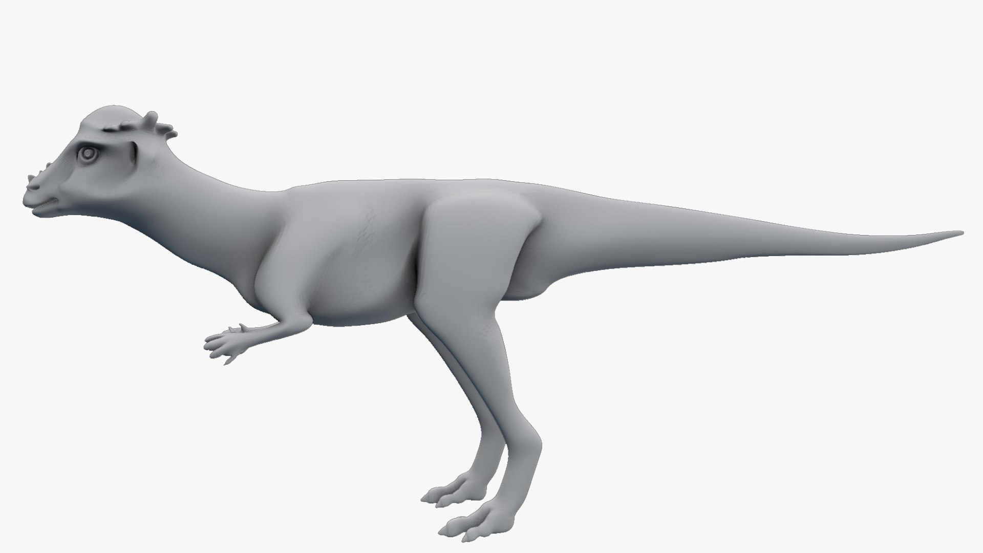 3D pachycephalosaurus model - TurboSquid 1540118
