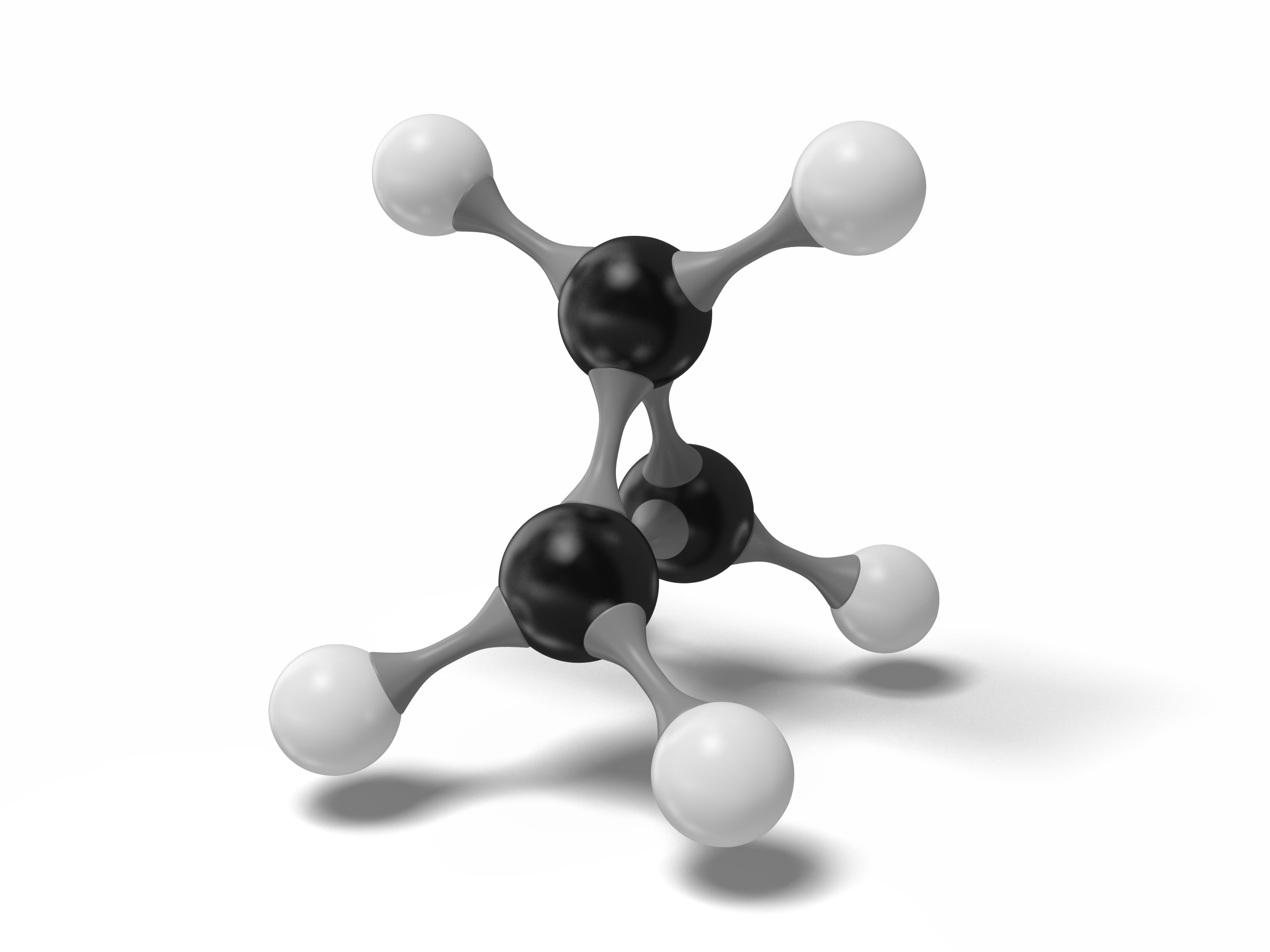 modelo 3d Modelo molecular de ciclopropano 3D C3H6 - TurboSquid 1540176
