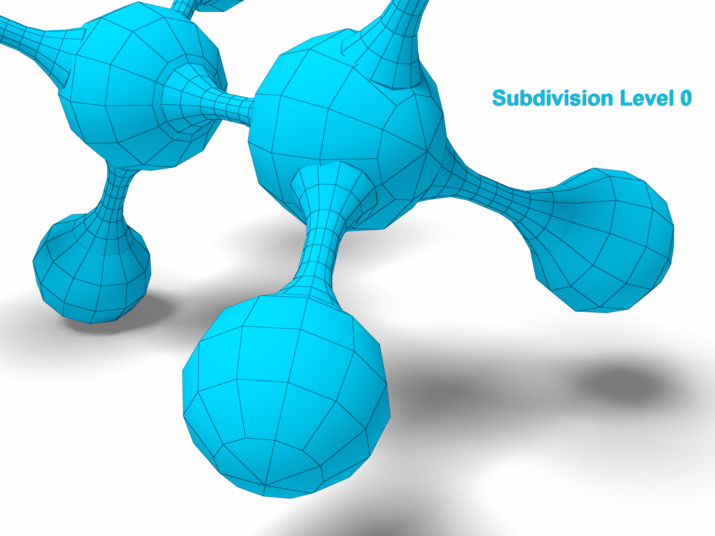 3D ethane molecule c2h6 modeled model - TurboSquid 1540259