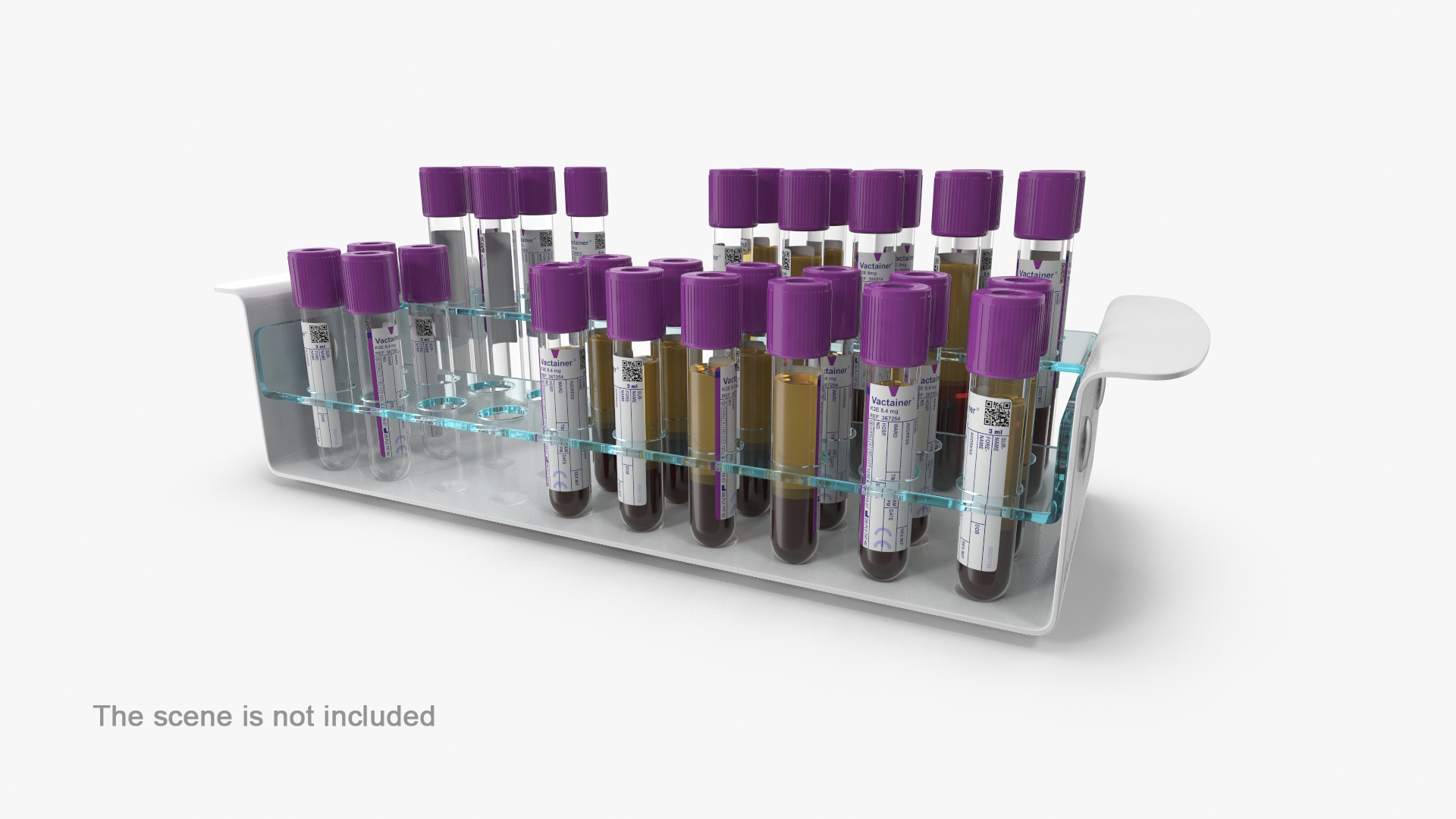Purple test tube 3D model - TurboSquid 1540241