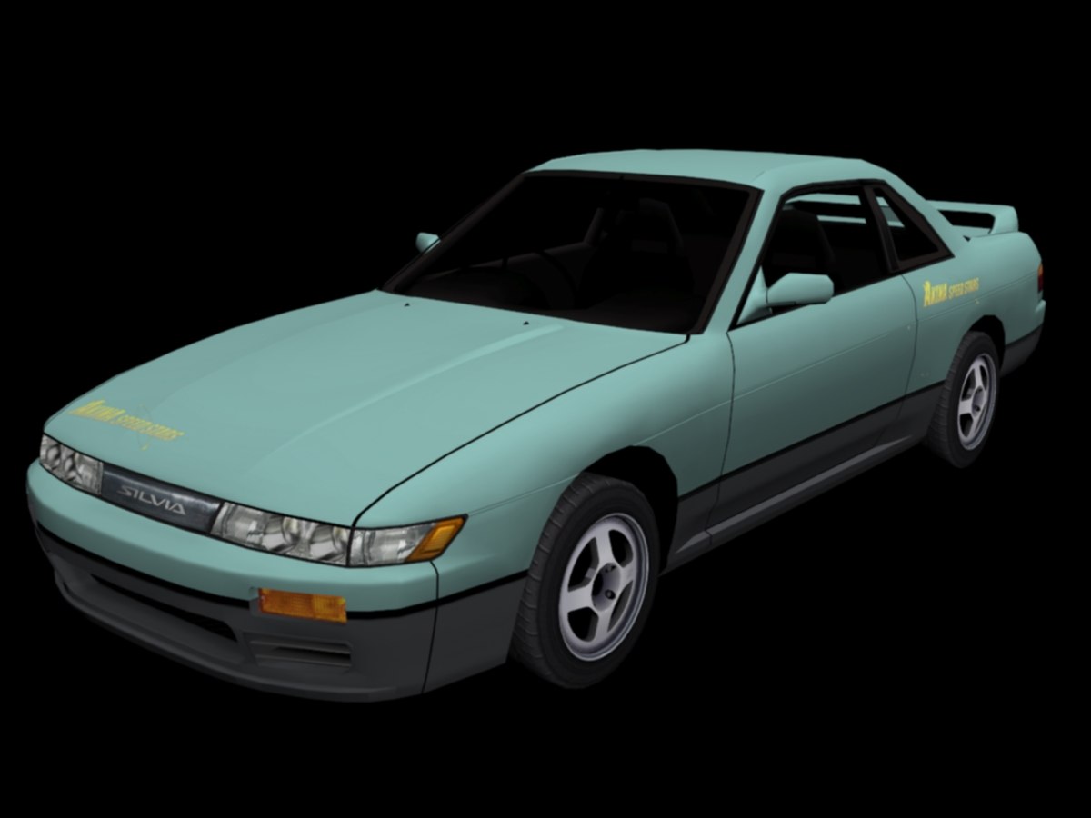 3D nissan silvia s13 car racing - TurboSquid 1540375