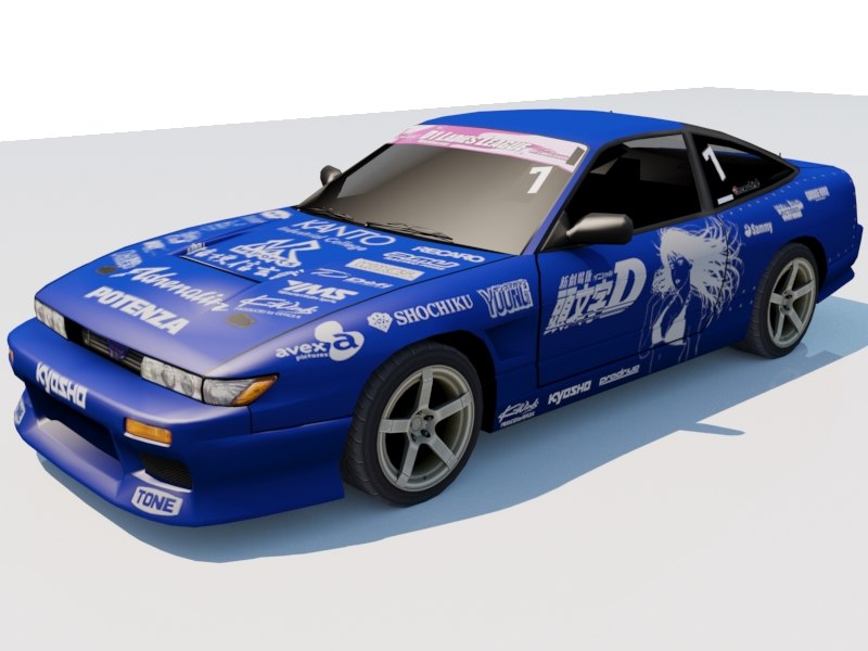 Nissan sileighty d1 model - TurboSquid 1540431