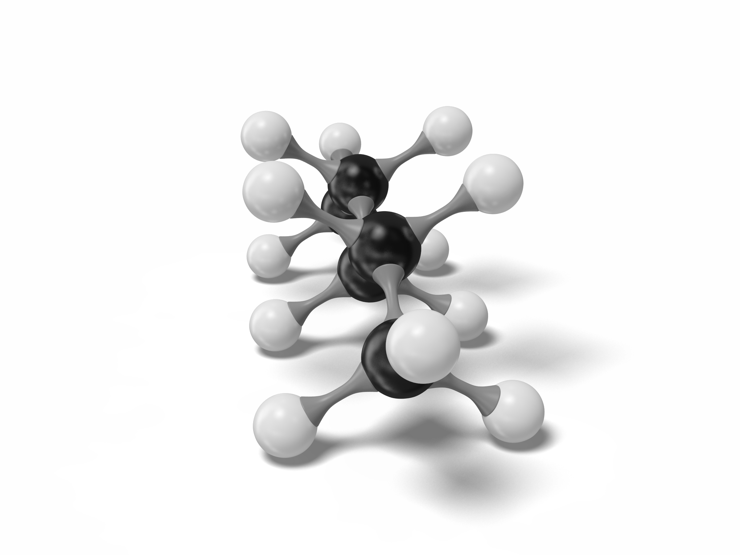 Pentan molekular C5H12 3D-Modell - TurboSquid 1540524