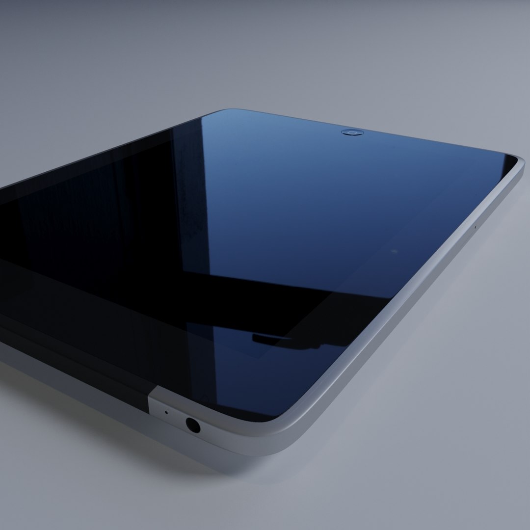3D tablet 1 model - TurboSquid 1540500