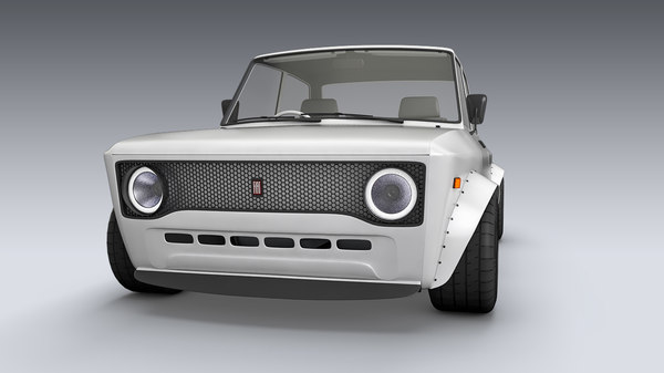 3D modified 1973 fiat 128 model - TurboSquid 1540555