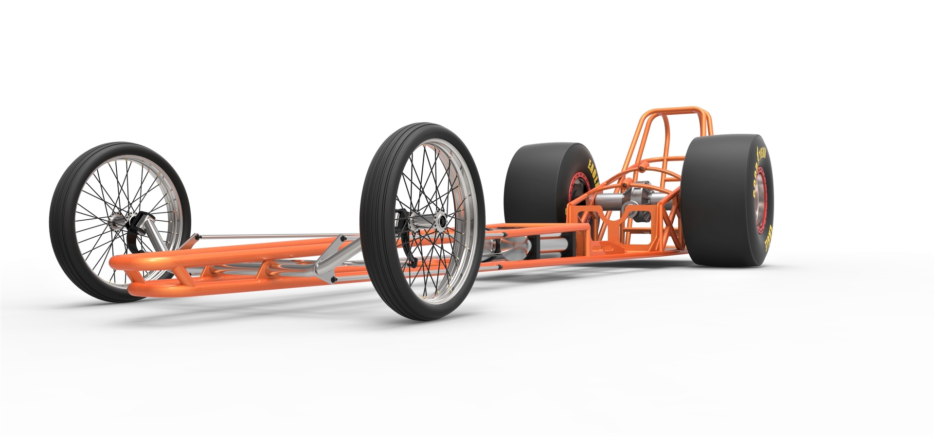 Free chassis dragster drag 3D model - TurboSquid 1540745