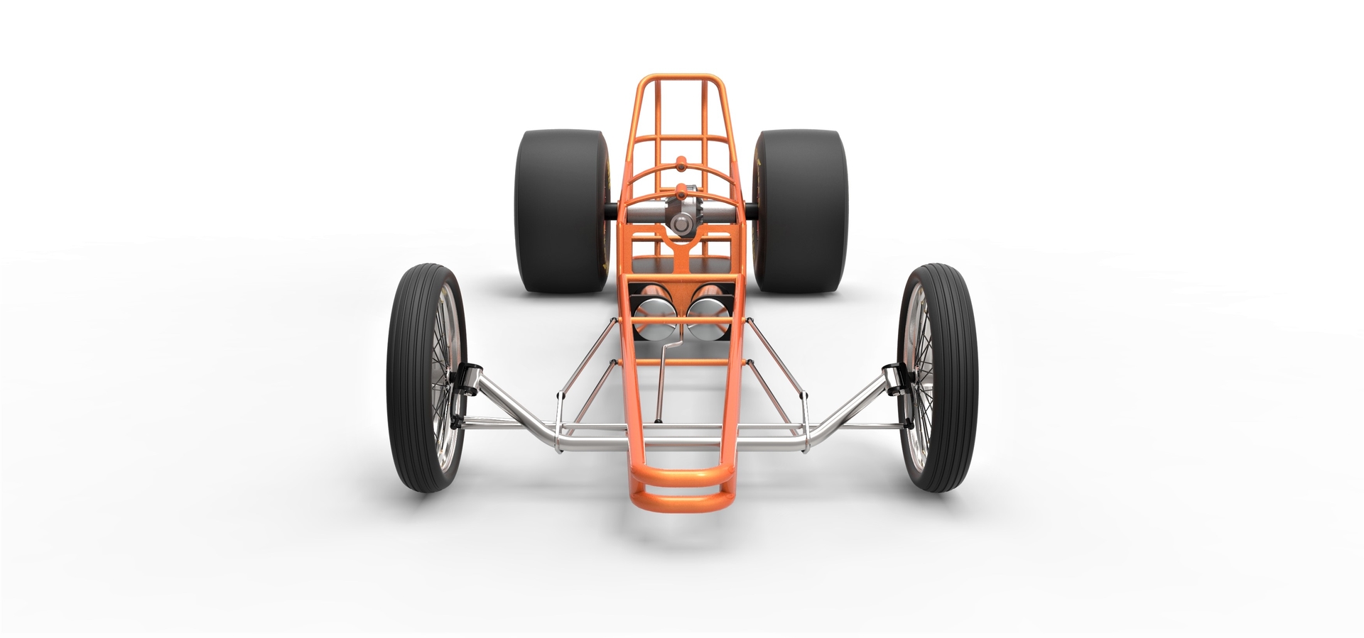 Free chassis dragster drag 3D model - TurboSquid 1540745