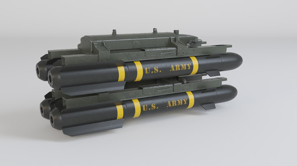 3D hellfire missile model - TurboSquid 1540761