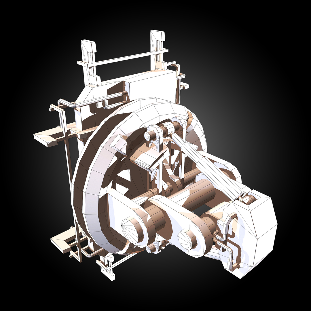 Hydraulic unit 3D model - TurboSquid 1540760