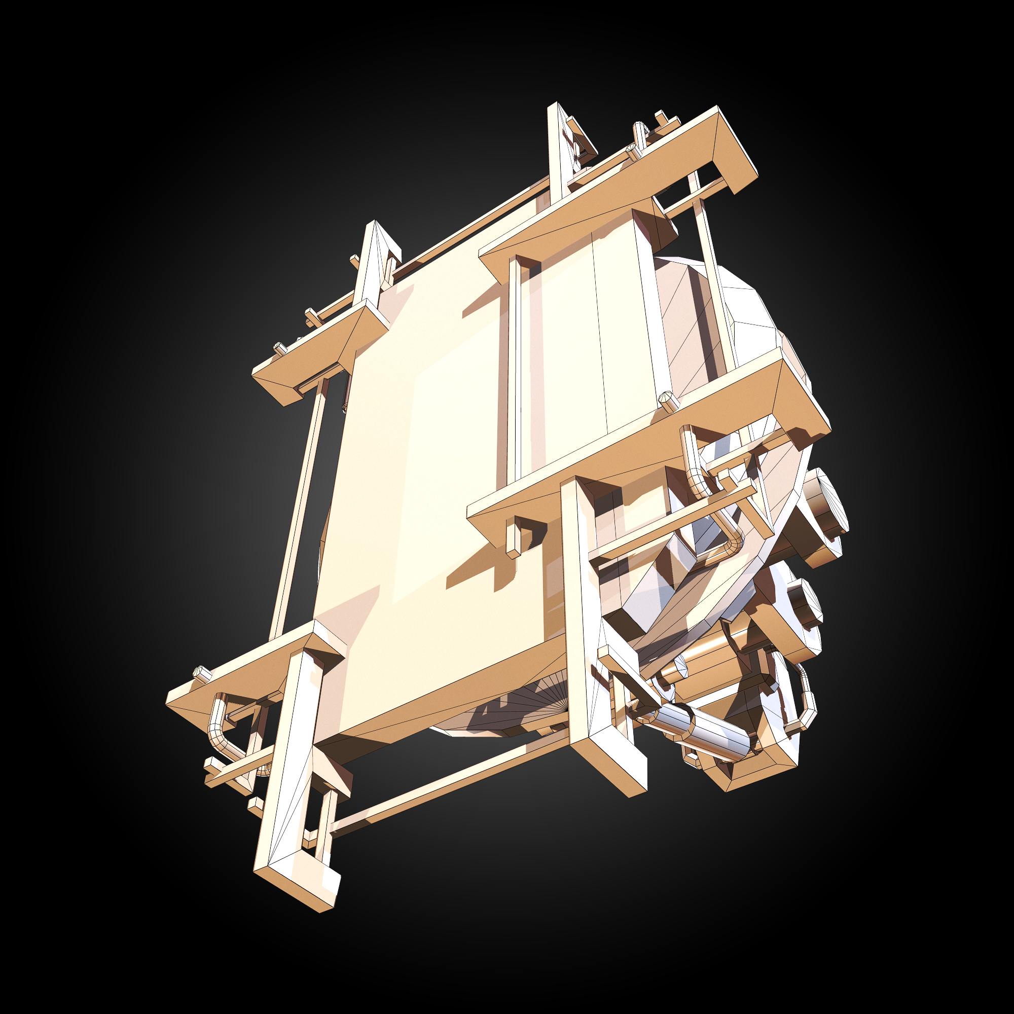 Hydraulic unit 3D model - TurboSquid 1540760