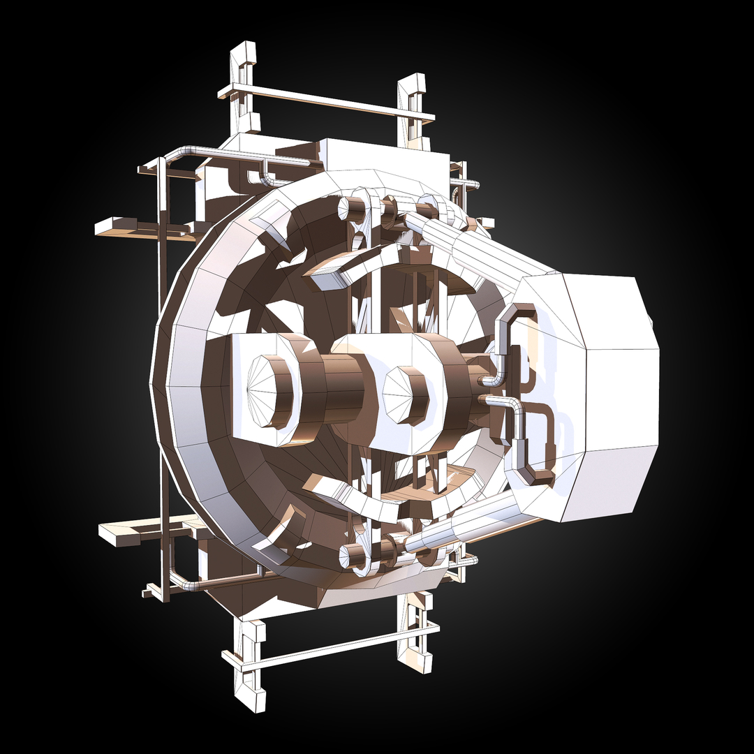 Hydraulic unit 3D model - TurboSquid 1540760