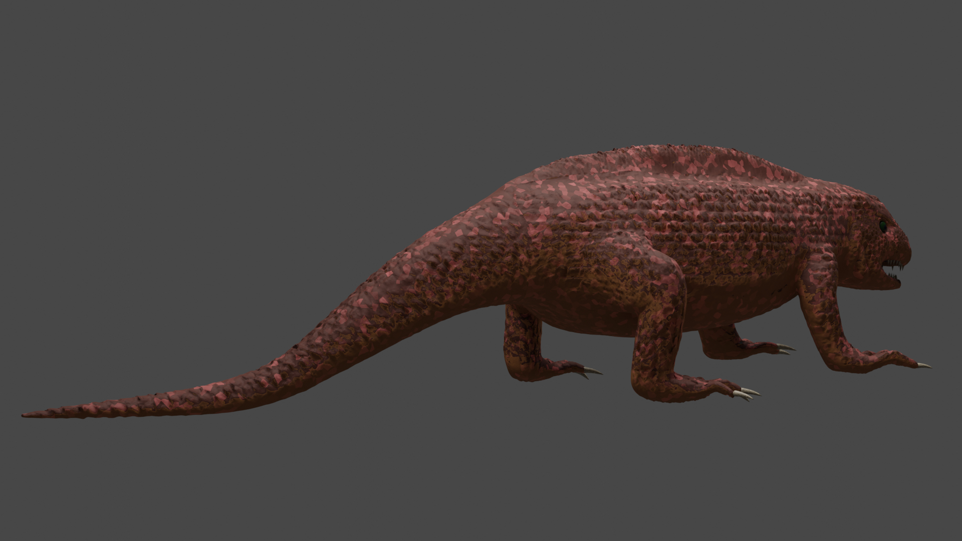 3D prehistoric lizard - TurboSquid 1540779