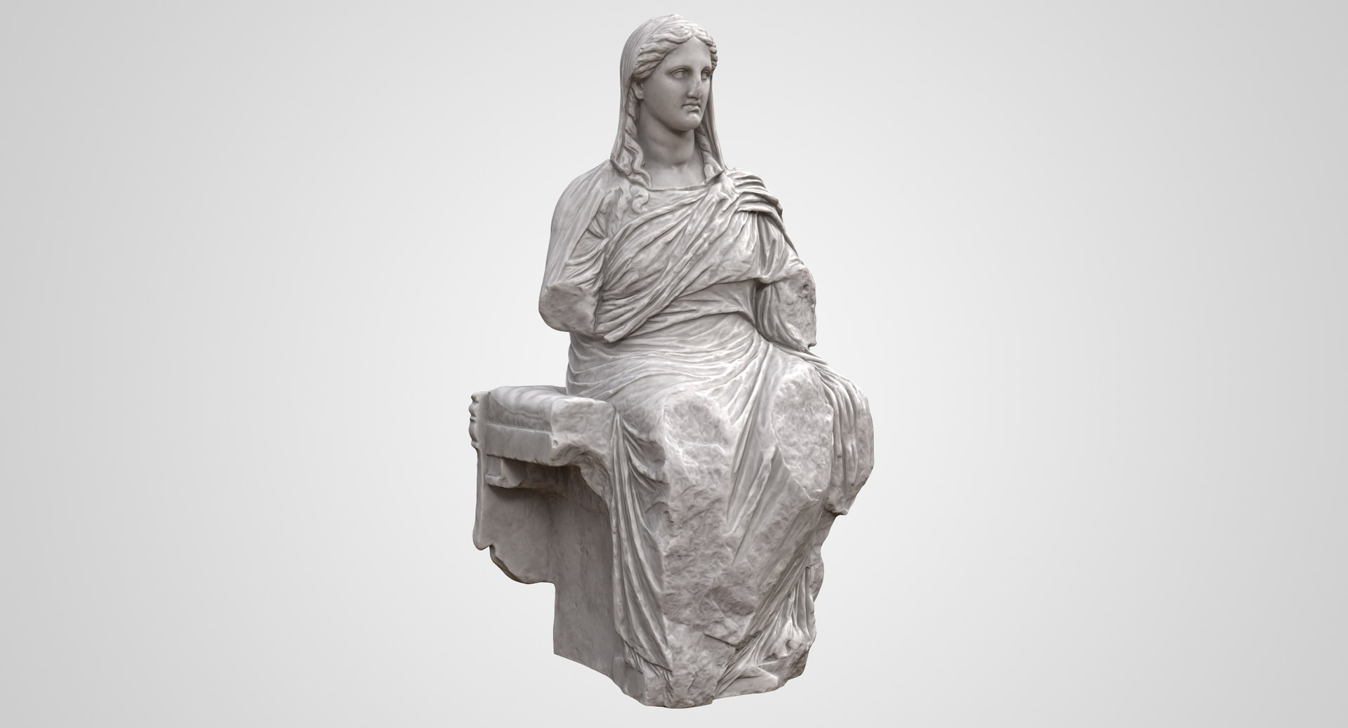 Demeter goddess grain 3D model - TurboSquid 1540793