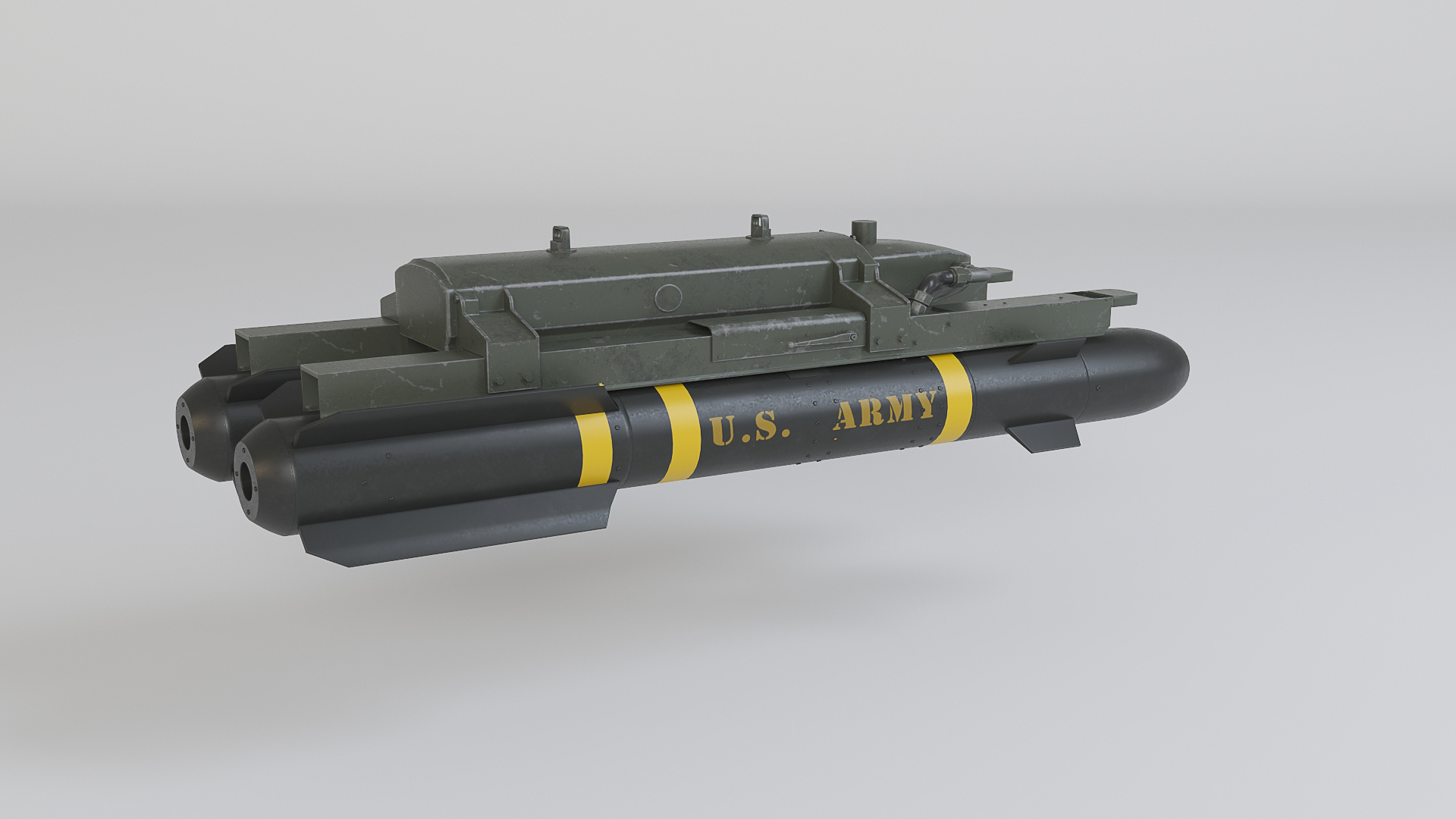 Hellfire missile dual 3D - TurboSquid 1540785