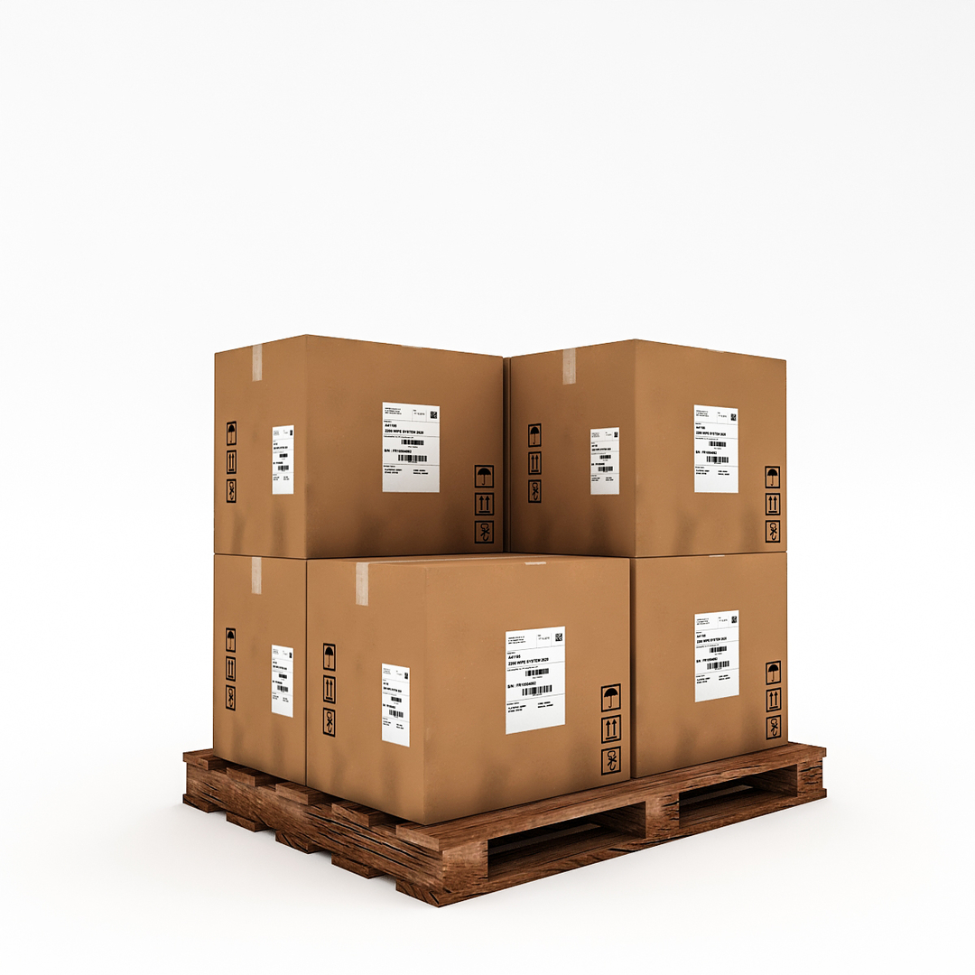 modelo 3d Caja de almacén - TurboSquid 1540860
