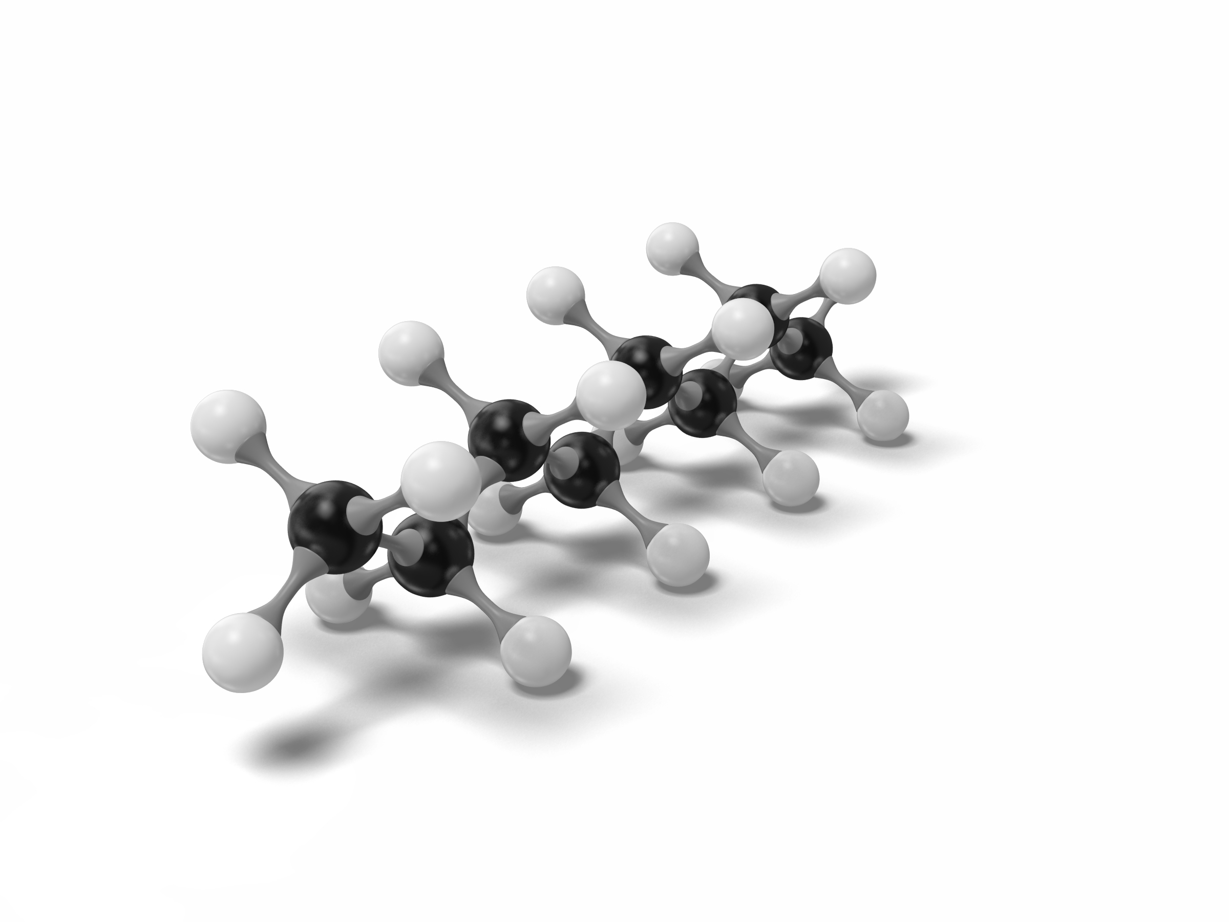 Octane Molecular C8H18 Modelo 3D - TurboSquid 1540934