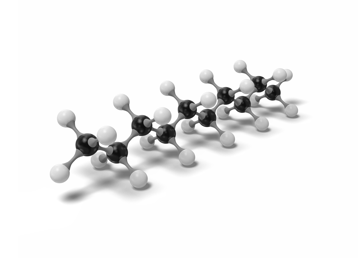 modelo 3d Decane Molecular C10H22 - TurboSquid 1540942