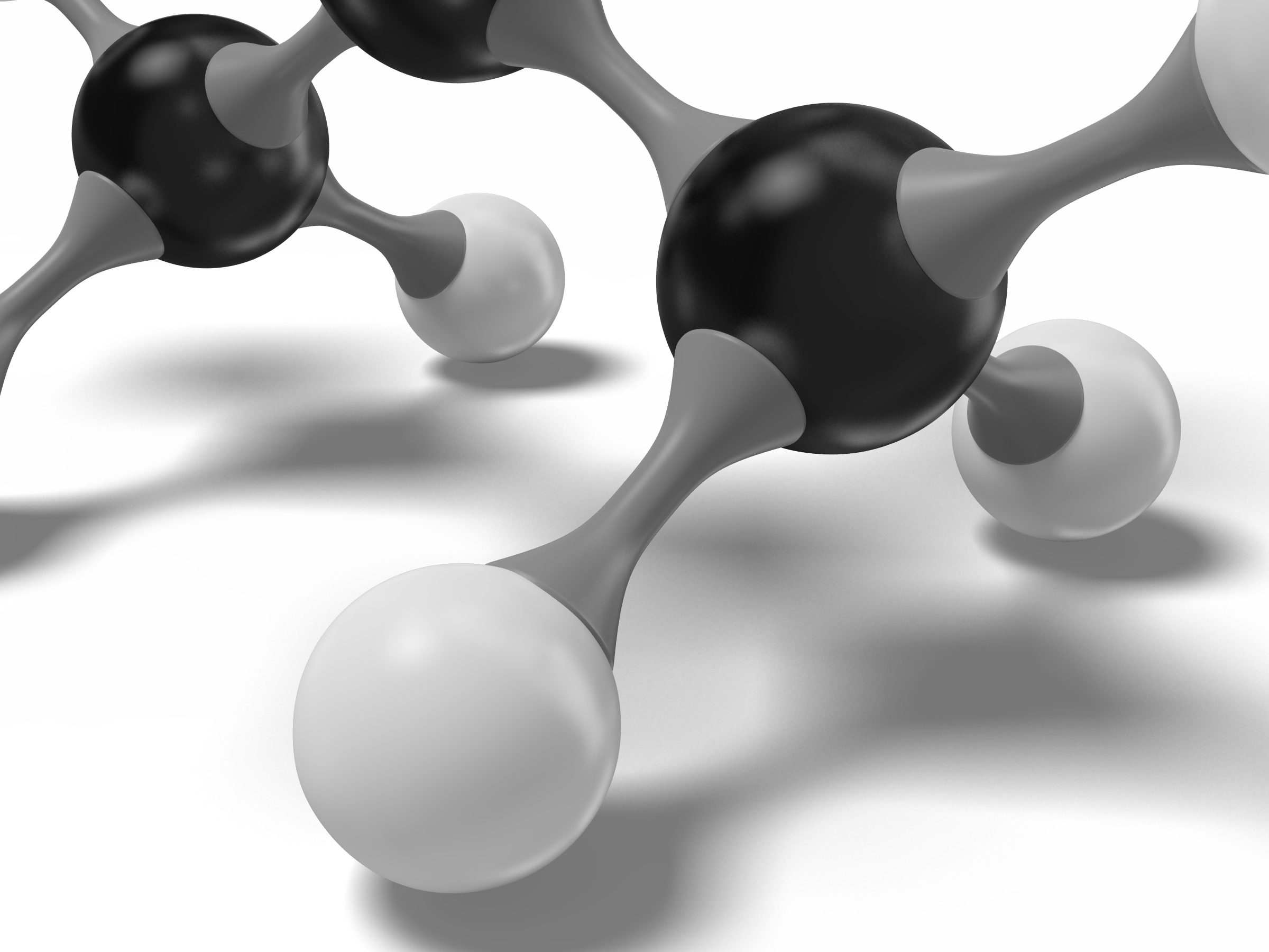 Decane molecule c10h22 modeled model - TurboSquid 1540942