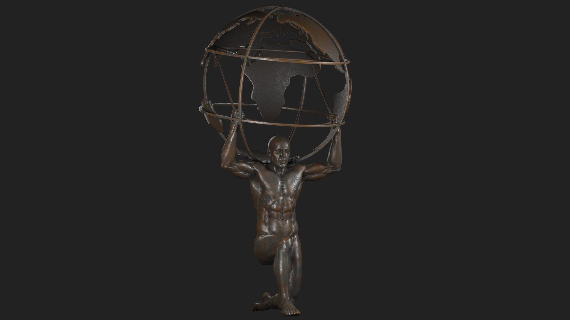 3D atlas modern model - TurboSquid 1541038