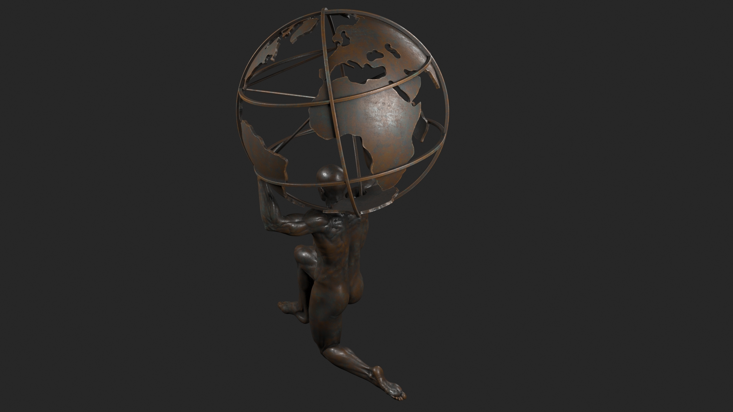 3D atlas modern model - TurboSquid 1541038