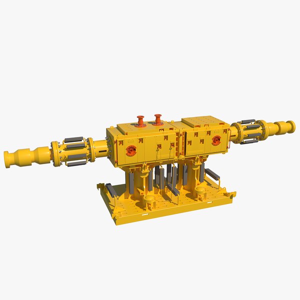 3D subsea manifold production - TurboSquid 1543815