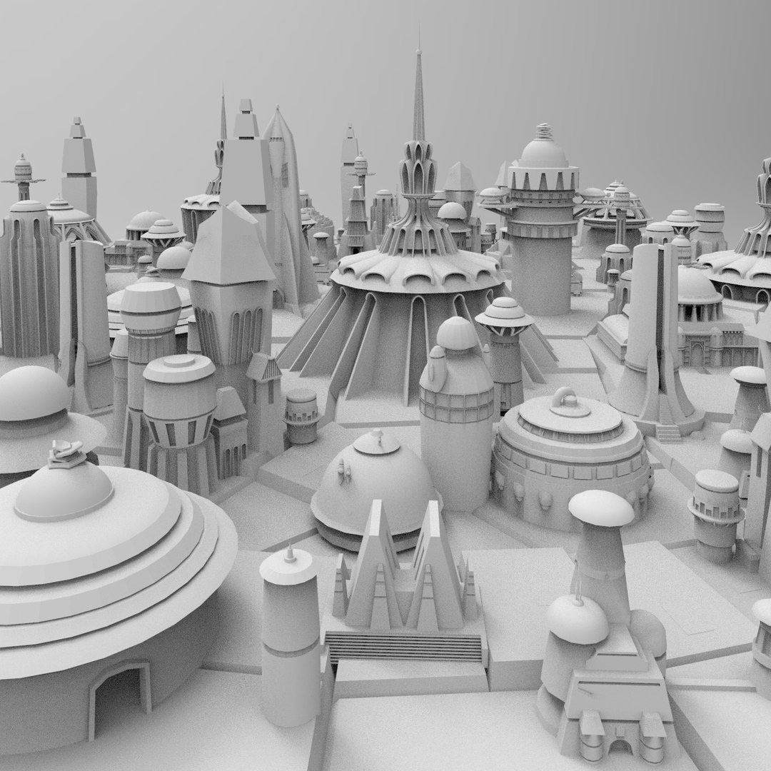 3D kitbash 26 pack buildings - TurboSquid 1541258