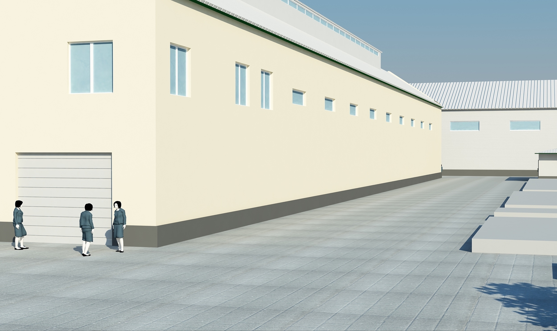 modelo 3d Edificio de almacén 3D - TurboSquid 1541031