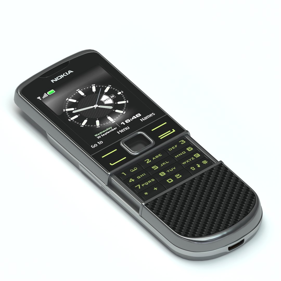 3D nokia 8800 arte carbon model - TurboSquid 1541179