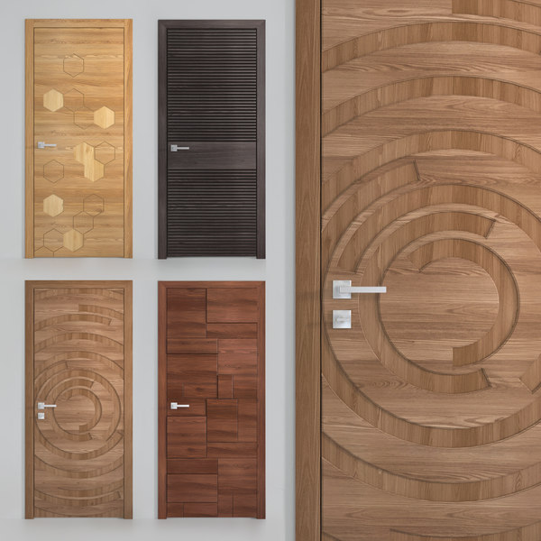 modern doors 3d model