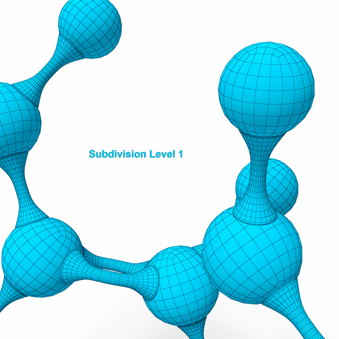 Molecule modeled 3D model - TurboSquid 1541597