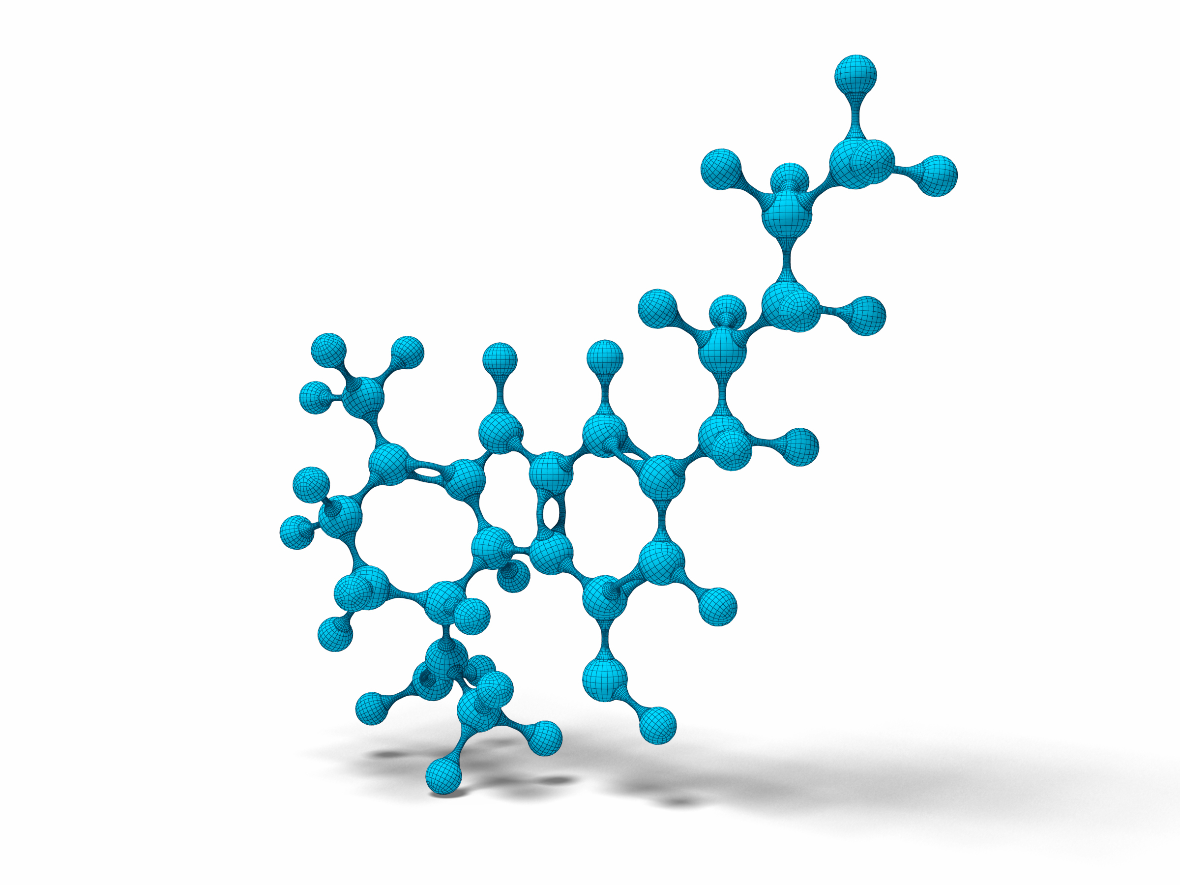 Molecule modeled 3D model - TurboSquid 1541597