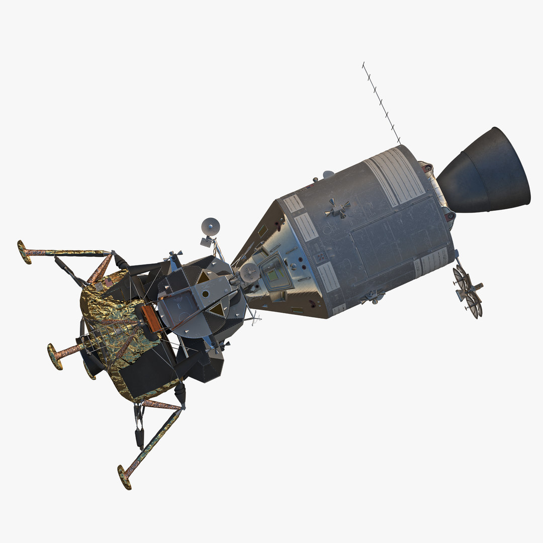 3D model apollo spacecraft space - TurboSquid 1541021