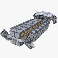 3d model generic satellite real