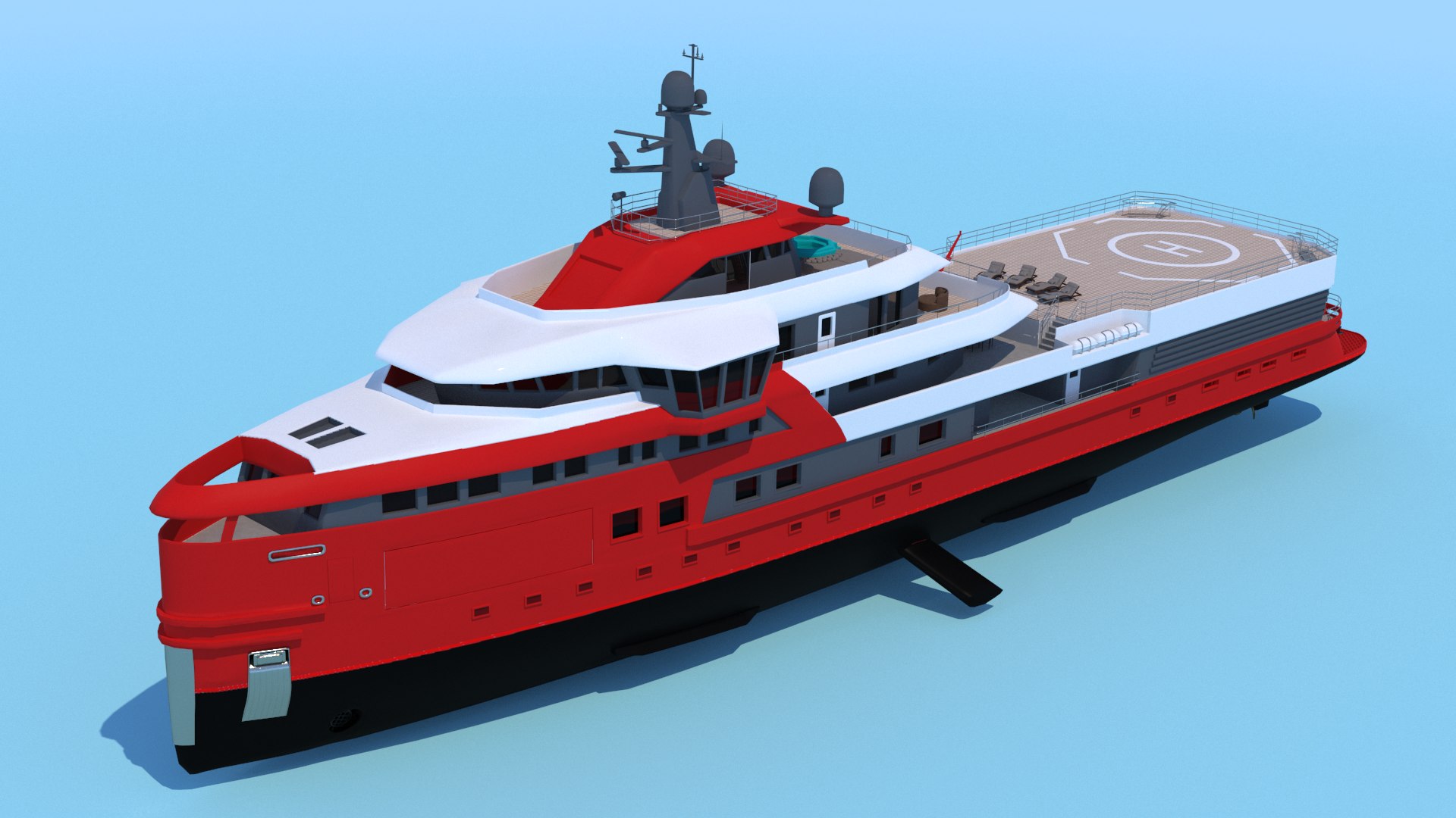Expedition yacht 75 seaexplorer 3D model - TurboSquid 1541778