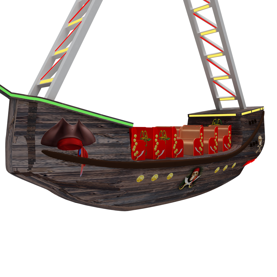 Pirate ship ride model - TurboSquid 1541813